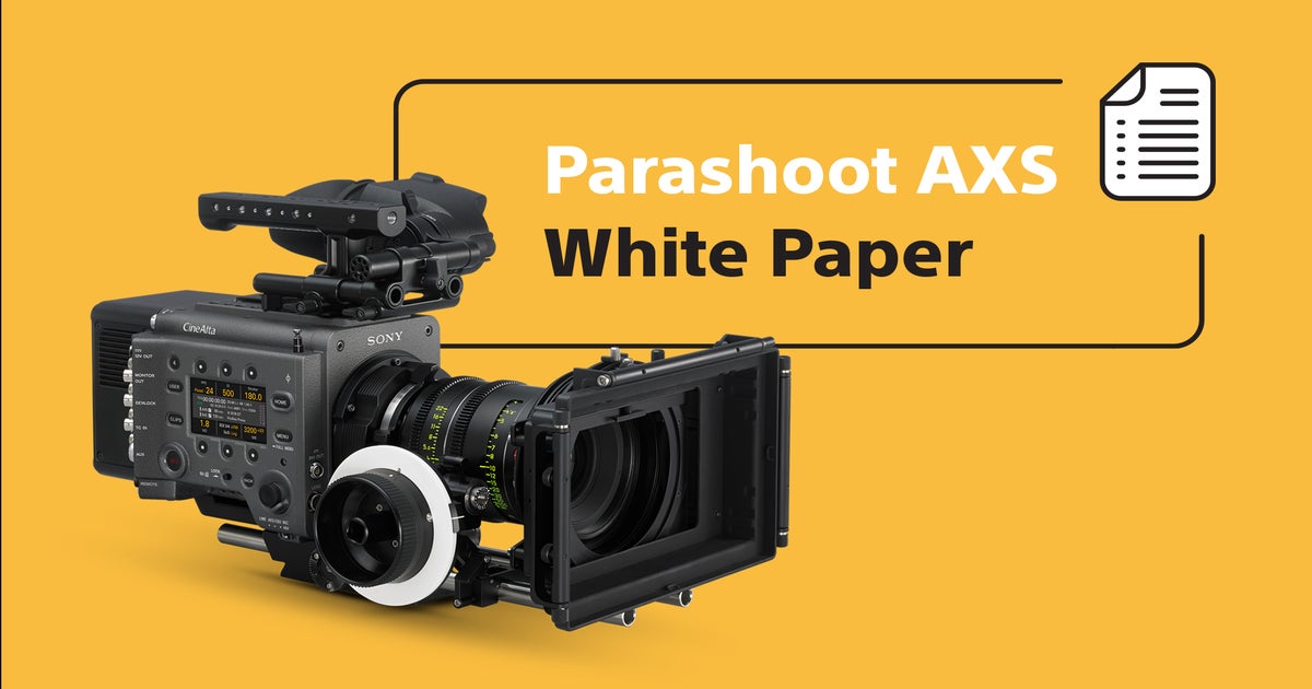 PARASHOOT White Paper | Sony Cine